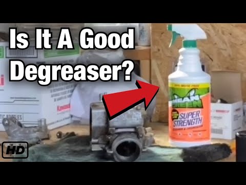 Is Mean Green Super Strength A Good Degreaser?