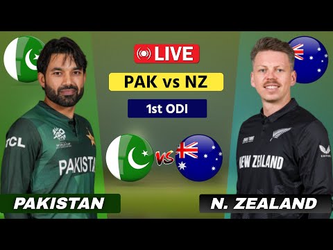 Pakistan vs New Zealand 1st ODI Live | PAK vs NZ Live | Scores & Commentary