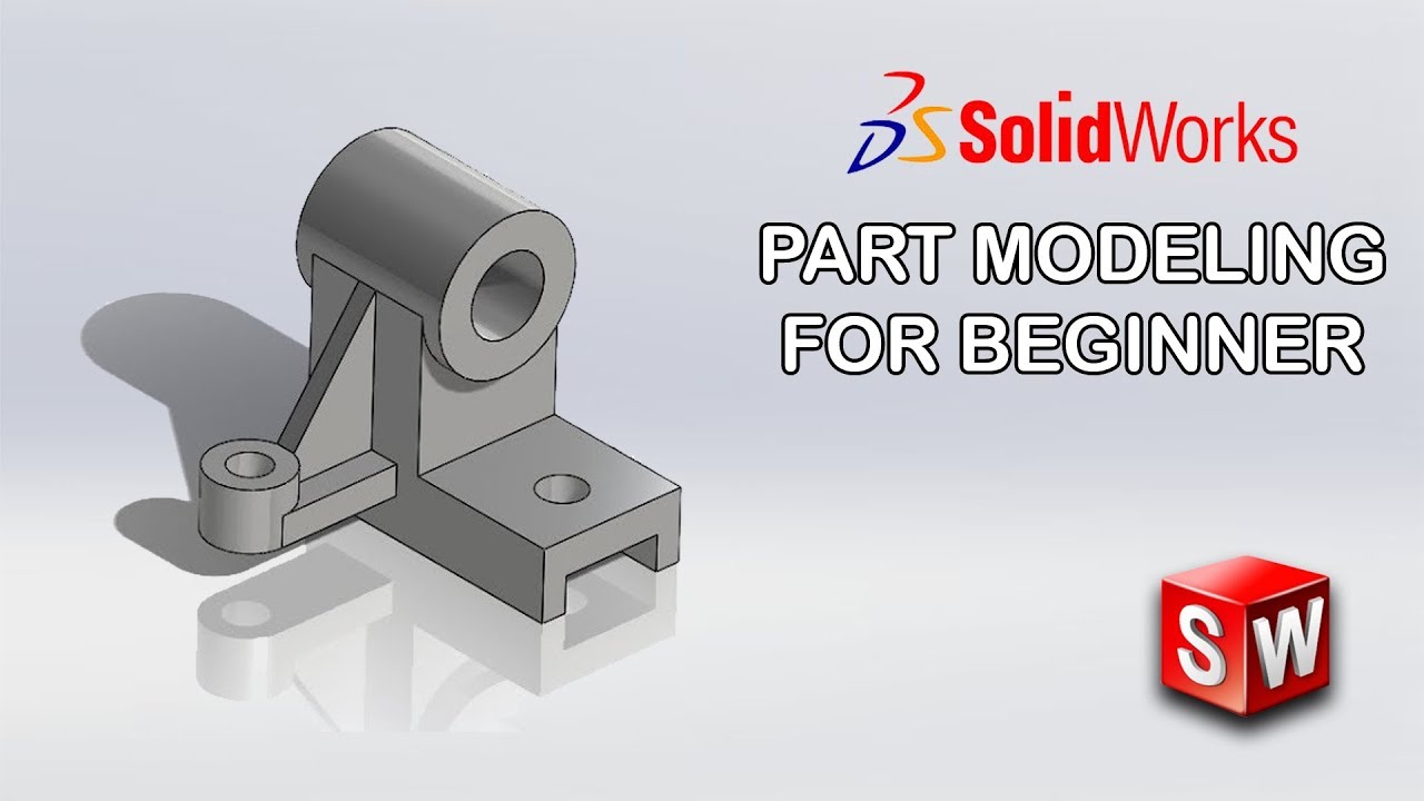 Solidworks Basic tutorial -9 | Part Modeling for Beginners | Solidworks