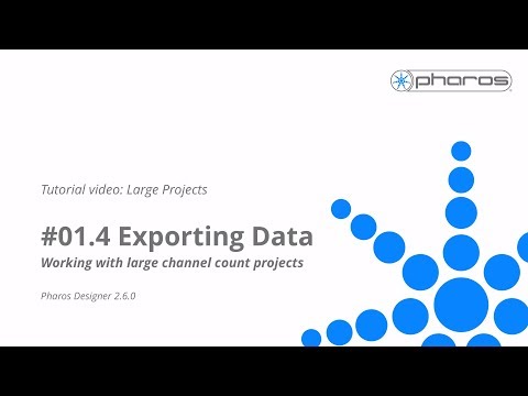 Tutorial Video Large projects 4/4: Exporting Data from AutoCAD or Visio
