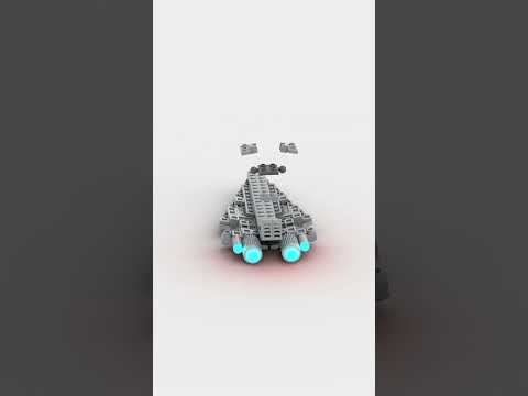 Lego Venator Microscale Star Wars MOC Build Animation #shorts