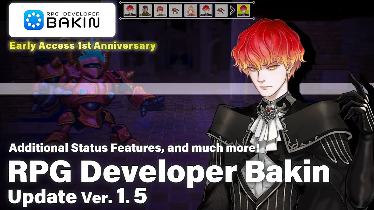 [RPG Developer Bakin] Ver. 1.5 New Features Trailer