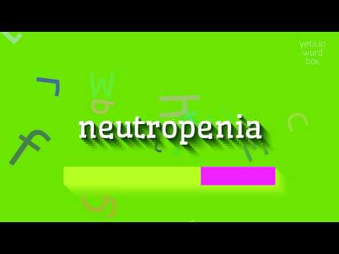 How to say "neutropenia"! (High Quality Voices)