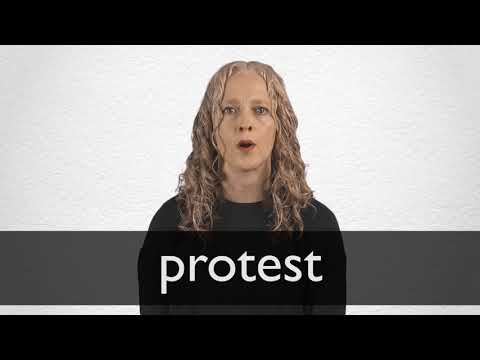 PROTEST Synonyms | Collins English Thesaurus