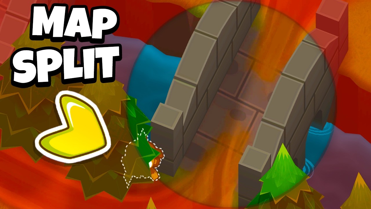 Beating IMPOSSIBLE Map Splits... ALONE (BTD 6)