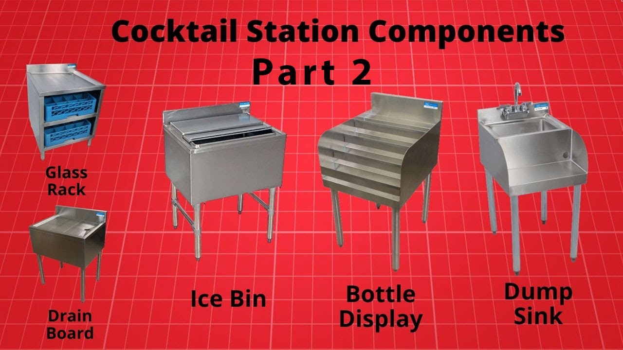 Designing a Commercial Bar; Cocktail Stations