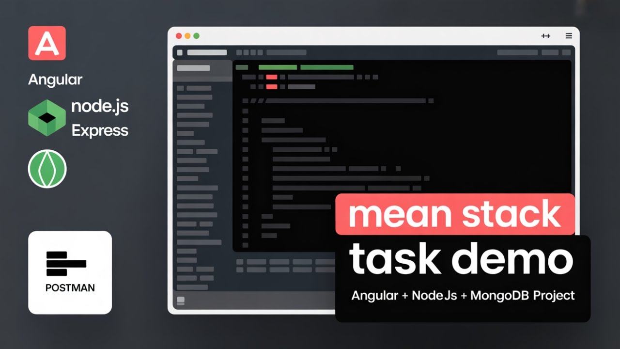 MEAN Stack Developer Task Walkthrough | Angular + Node.js + MongoDB | Full Project Demo