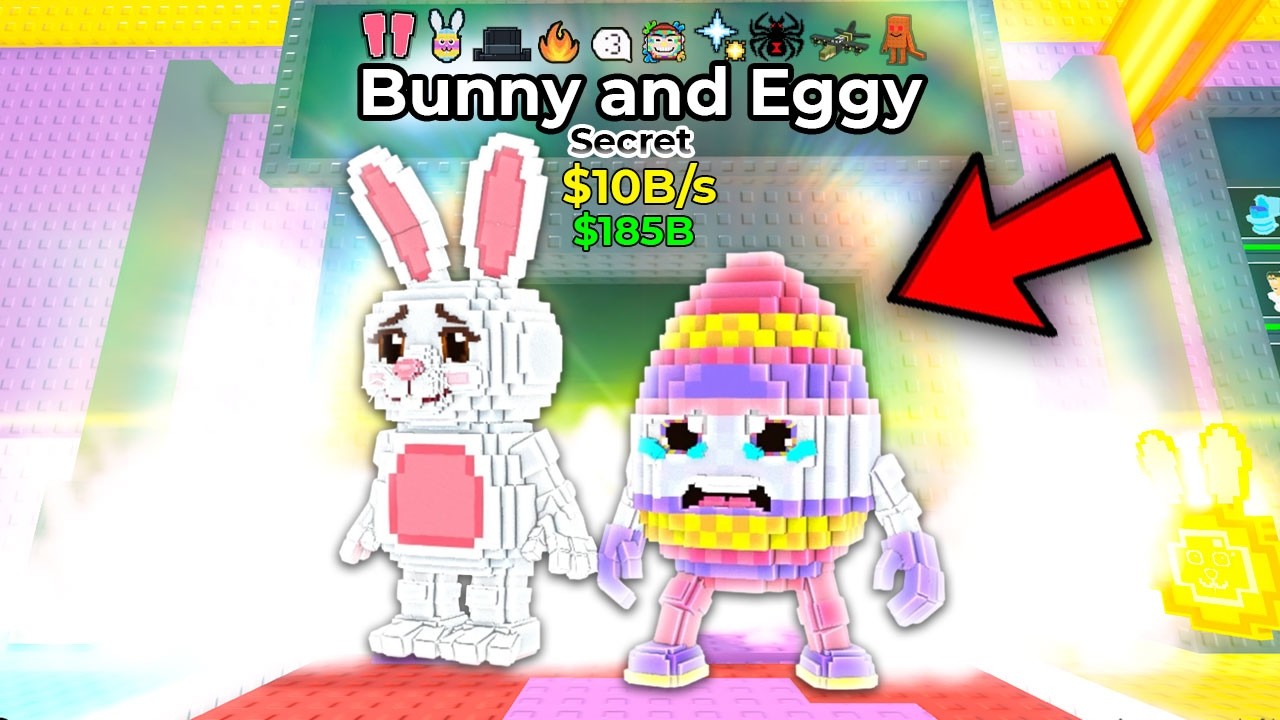 The LUCKIEST EASTER Admin Abuse EVER in Steal a Brainrot!