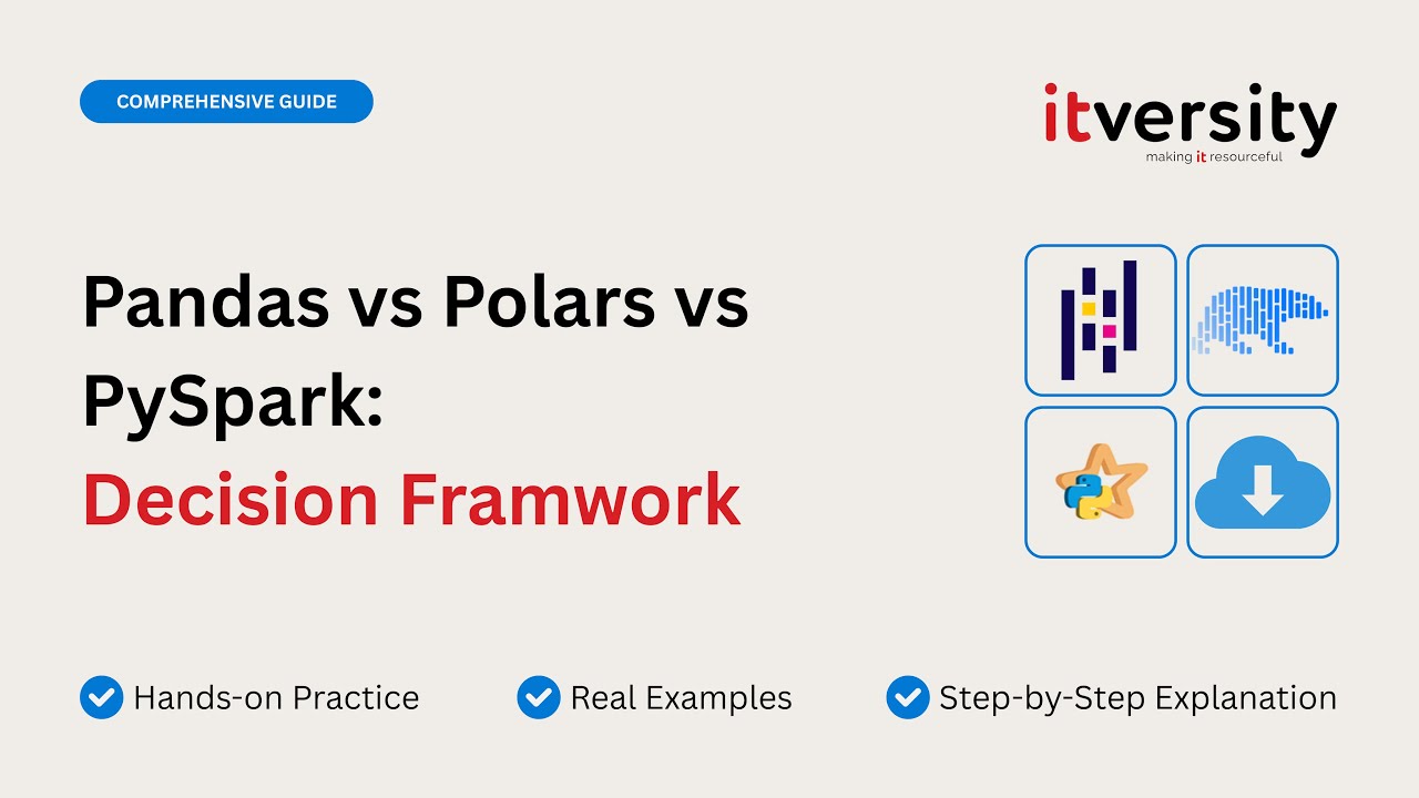 Pandas vs Polars vs PySpark: Complete Decision Framework