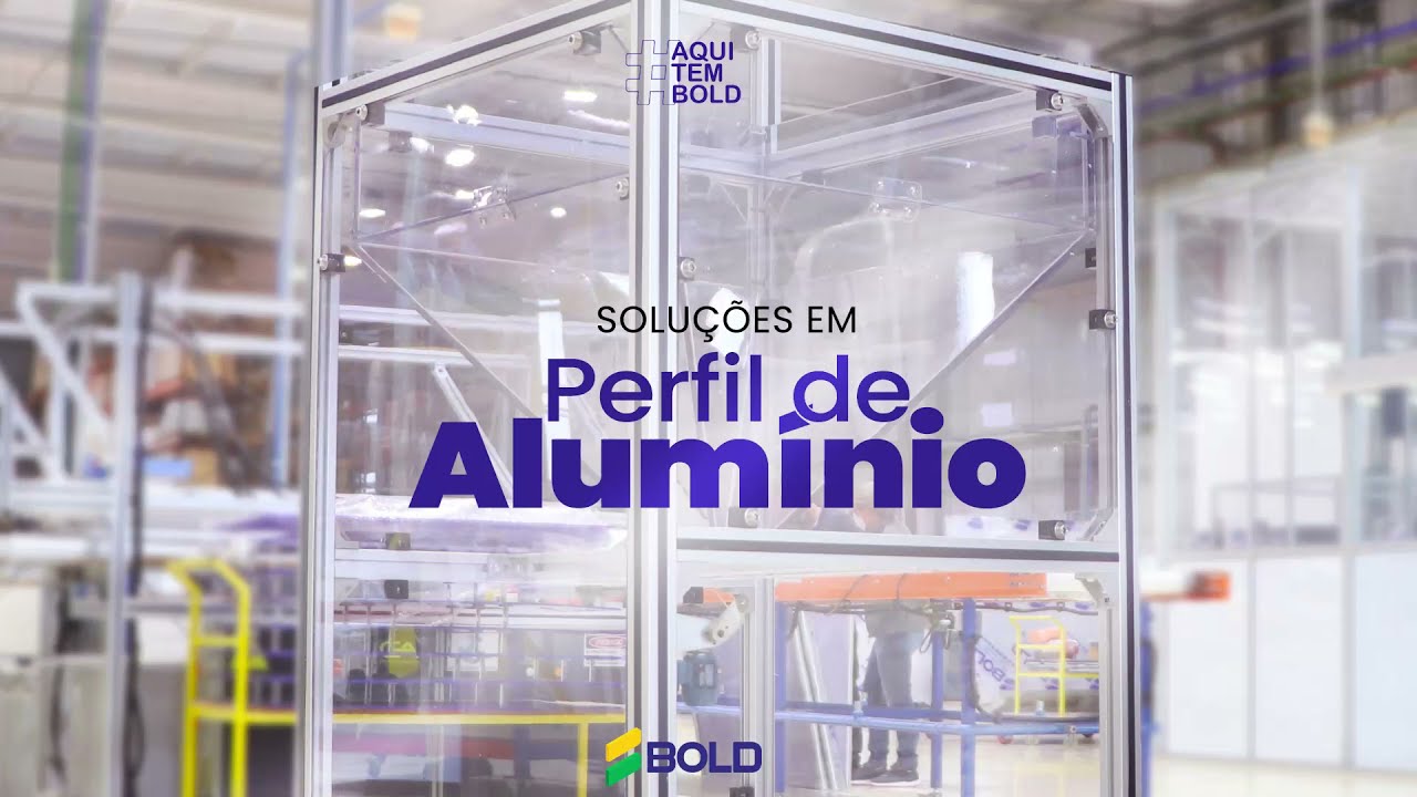 Soluções com Perfil de Alumínio Bold!