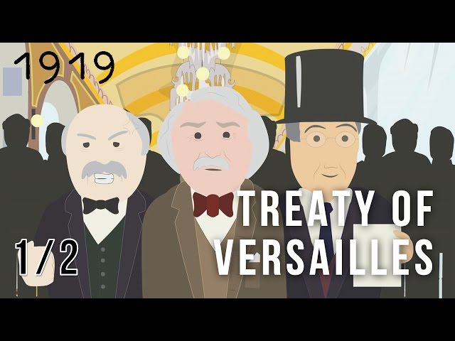 The Treaty of Versailles: The Divergent Goals of the Big Three | Galaxy ...