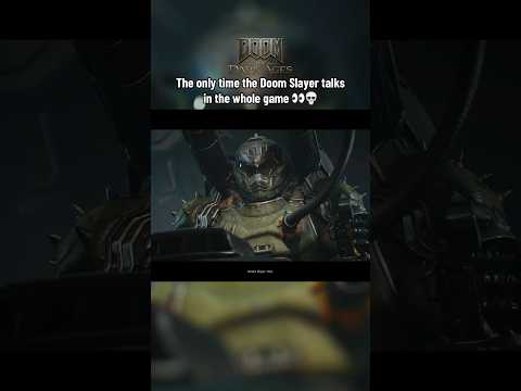Doom Slayer speaks in Doom The Dark Ages