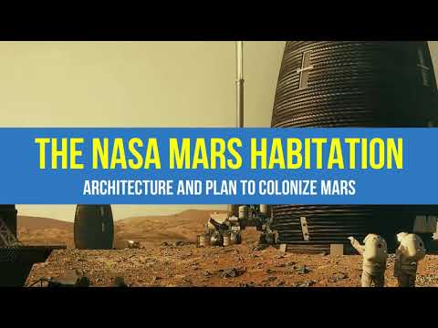 The NASA Mars habitation | Architecture and plan to colonize Mars