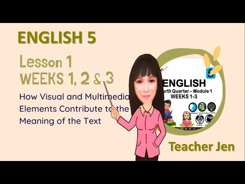 HOW VISUAL AND MULTIMEDIA ELEMENTS CONTRIBUTE TO THE MEANING OF THE TEXT