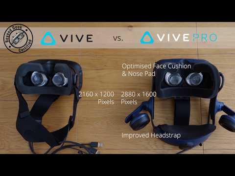 Vive Pro with Gen2 base stations and controllers