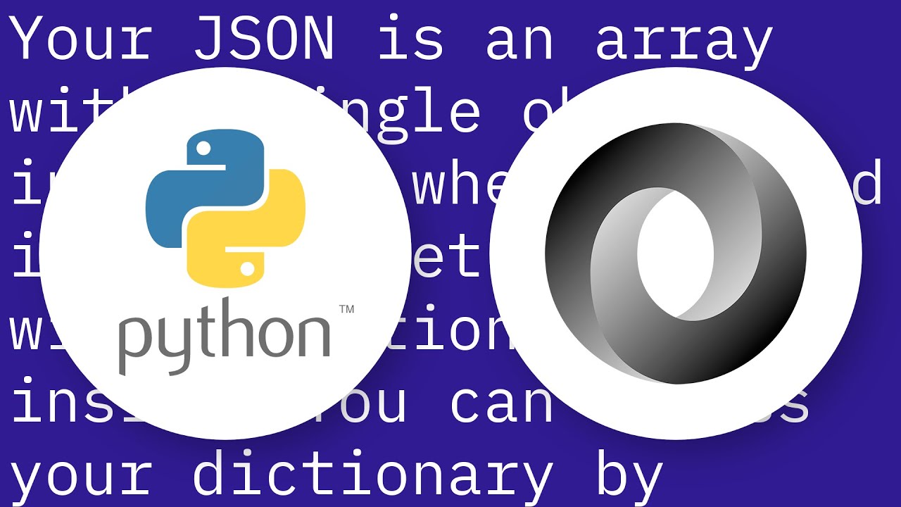 Converting JSON String to Dictionary Not List