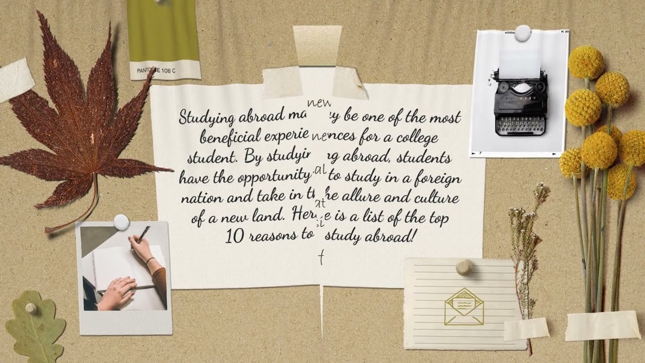 Study abroad and its benefits / ppt on benefits of study abroad