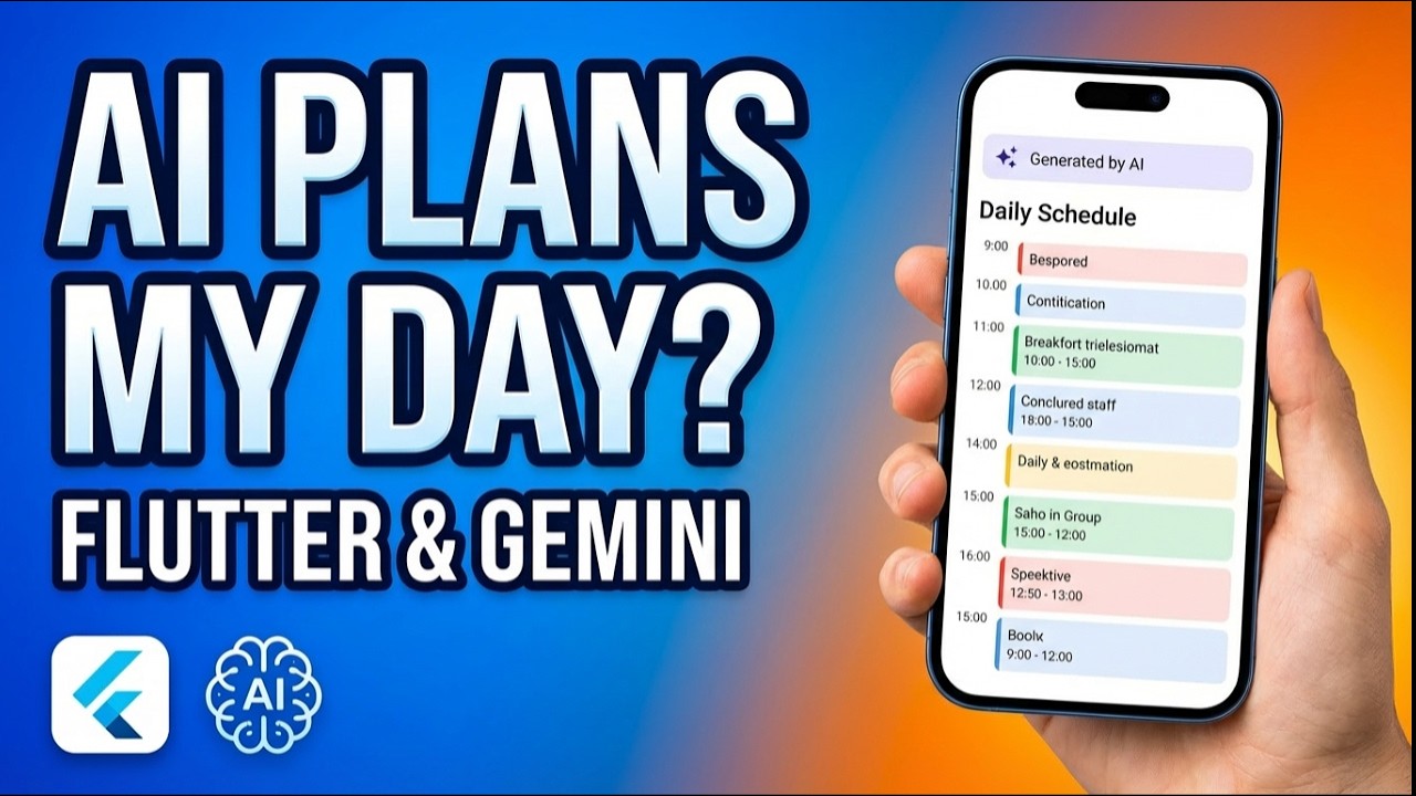 How to Build an AI-Powered Schedule Generator with Flutter & Gemini API 🚀