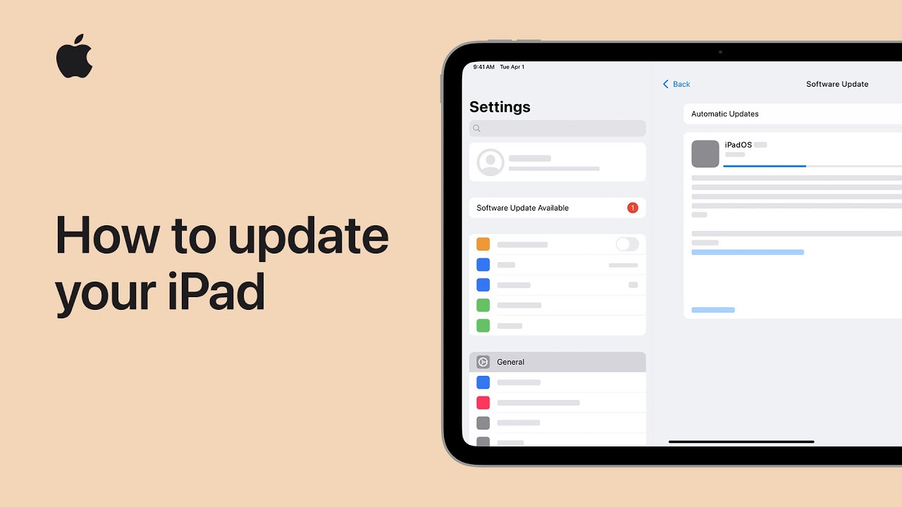 How to update your iPad | Apple Support