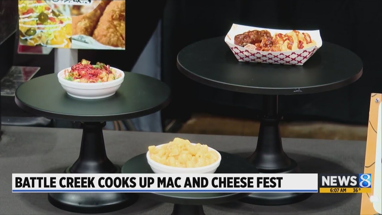 ‘A cheesy event’: Battle Creek cooks up mac and cheese