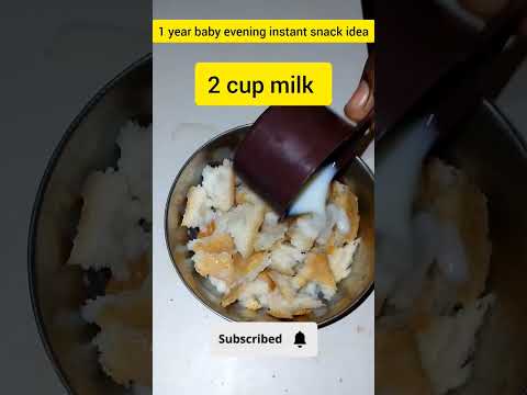 instant snack recipes for 1 year baby #baby evening snacks #My Home #shorts