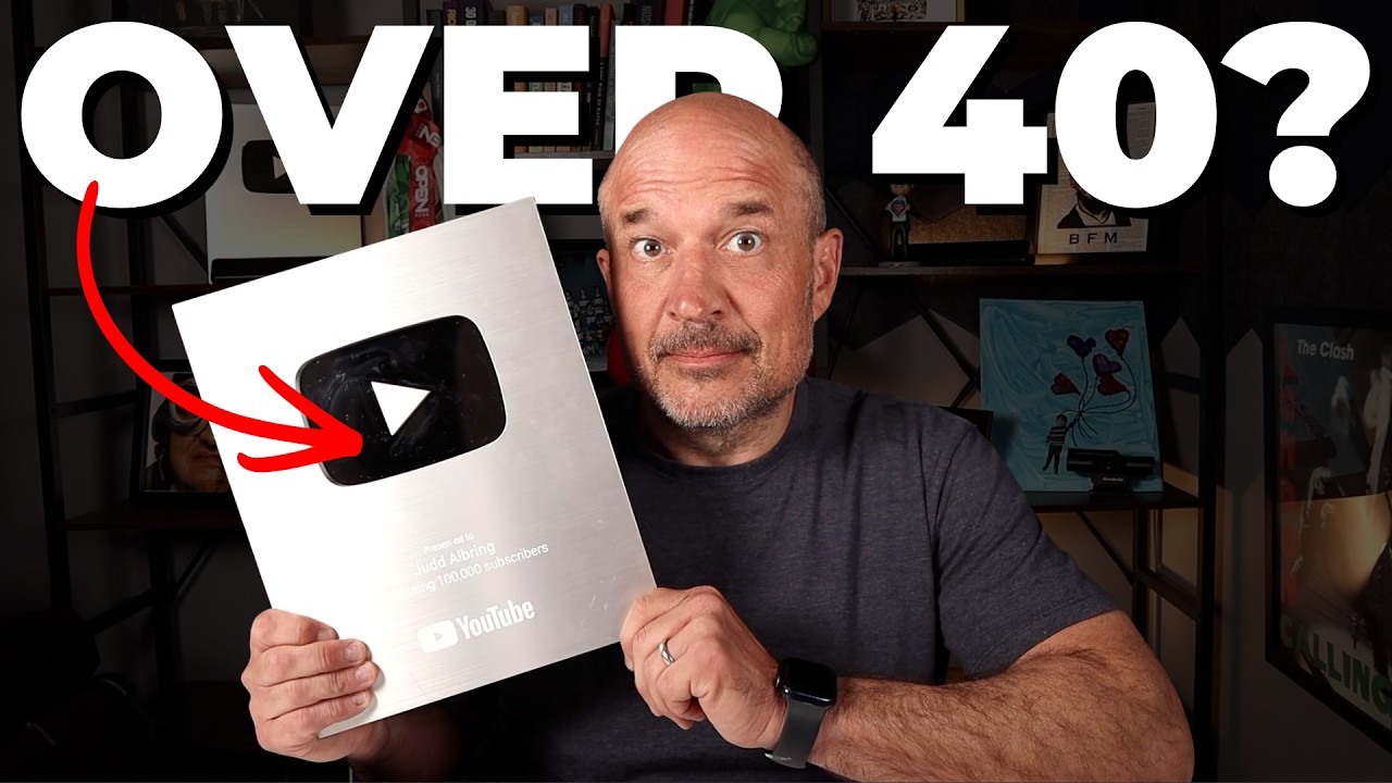 My BEST Advice For Anyone Over 40 Starting A YouTube Channel