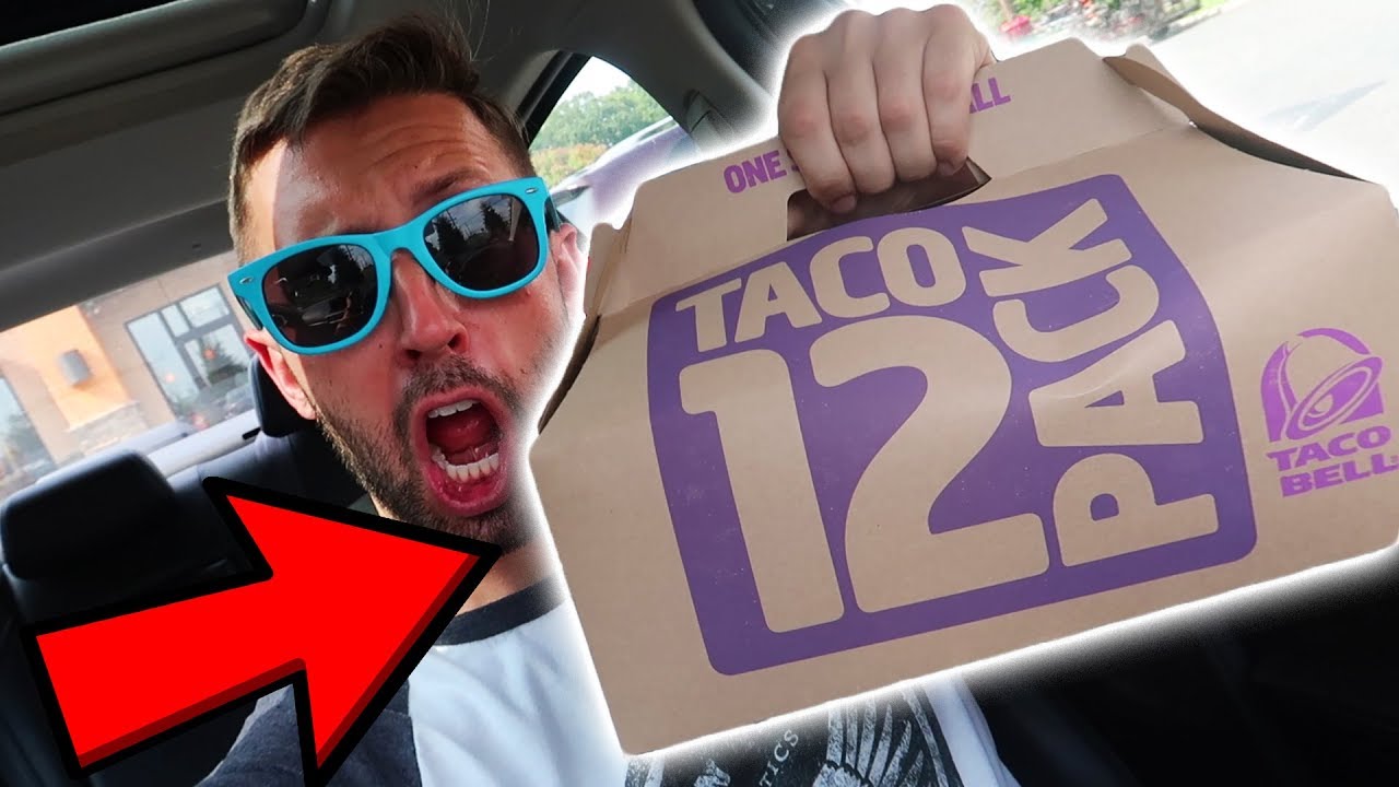 TACO BELL 12 PACK CHALLENGE