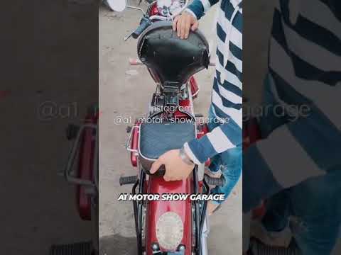 Folding seat for Royal enfield