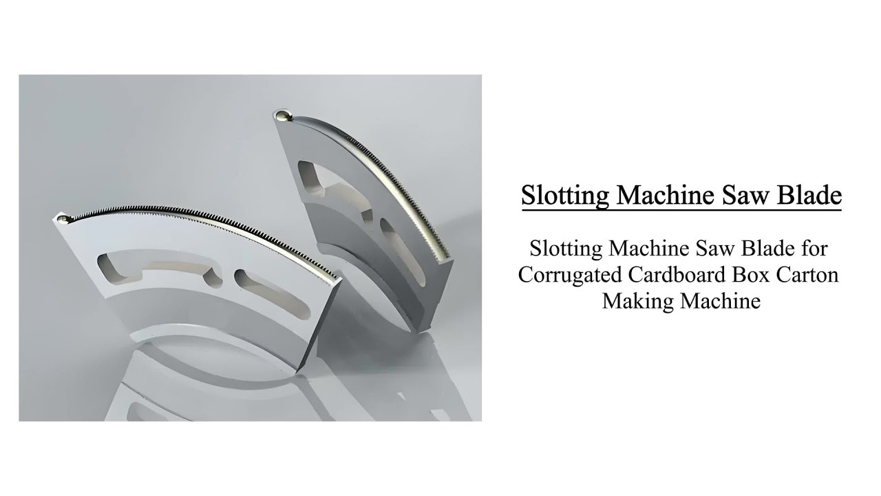 Slotting Machine Saw Blade for Corrugated Cardboard Box Carton Making Machine