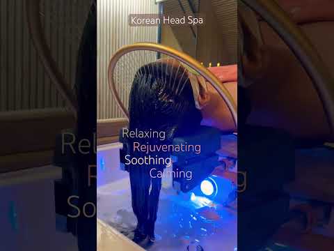Spa bliss #koreanheadspa #viralvideo #shorts