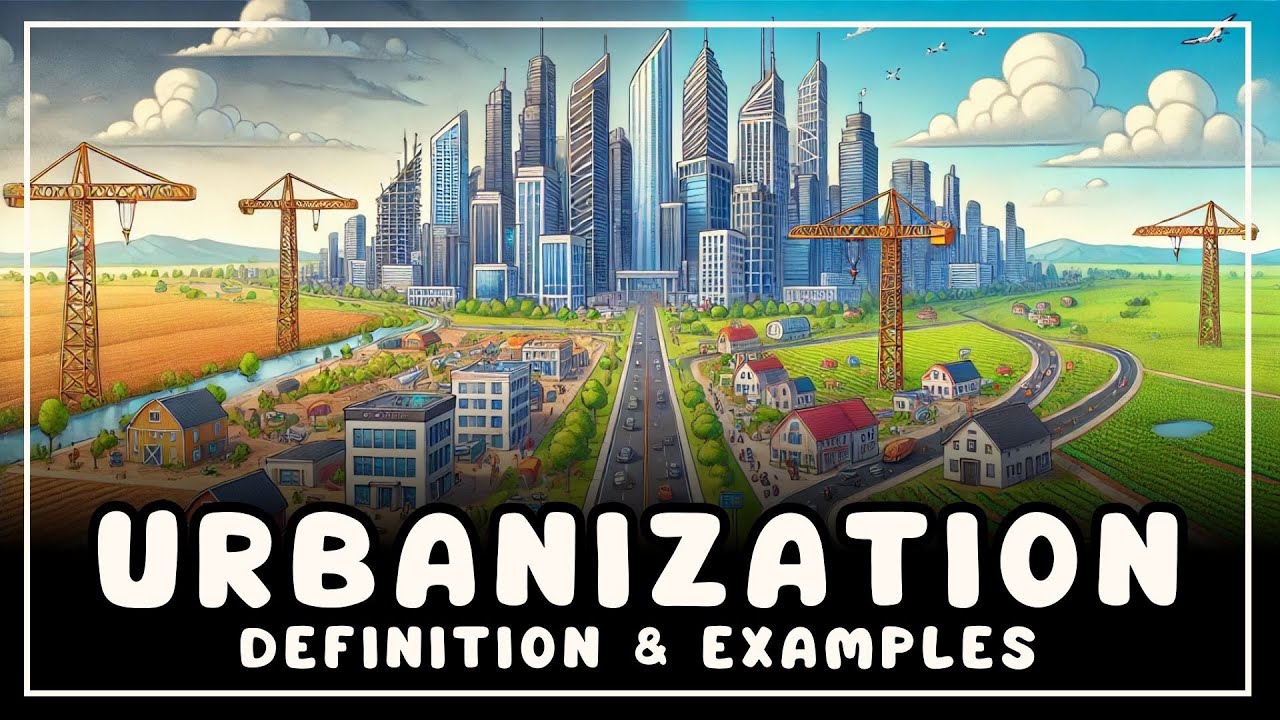 Urbanization - Definition & Examples (Explained In 4 Minutes)
