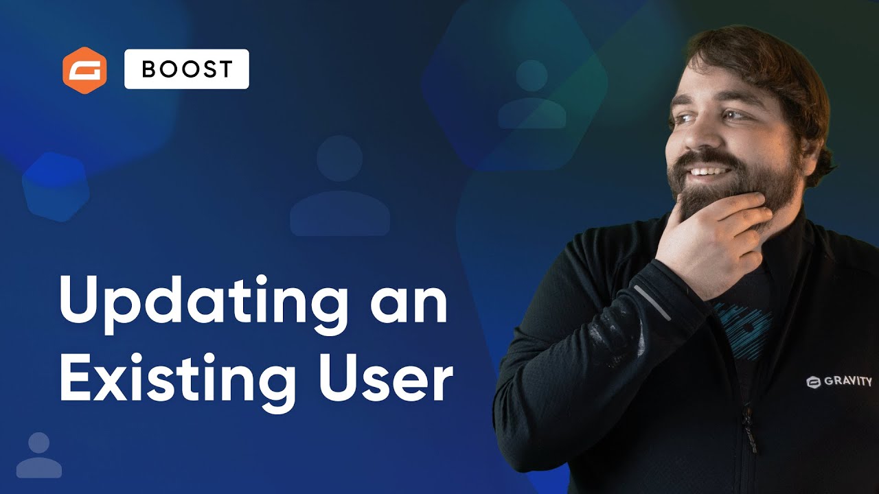 Gravity Forms - Updating an Existing User (User Registration Tutorial)