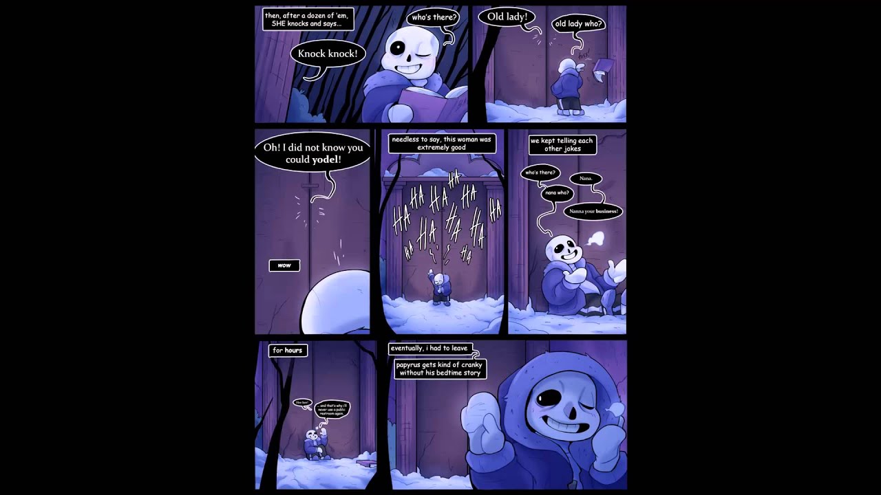 (Undertale Comic Dub) The Door