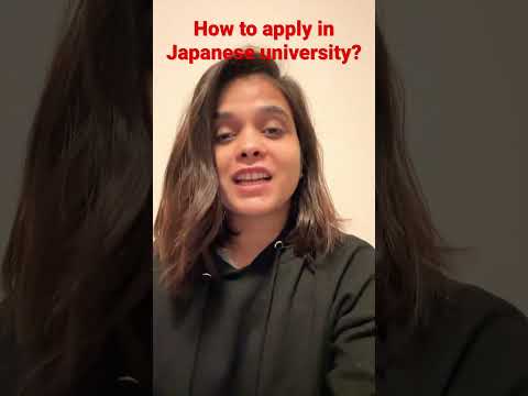 How to study in Japanese university? #japan #university