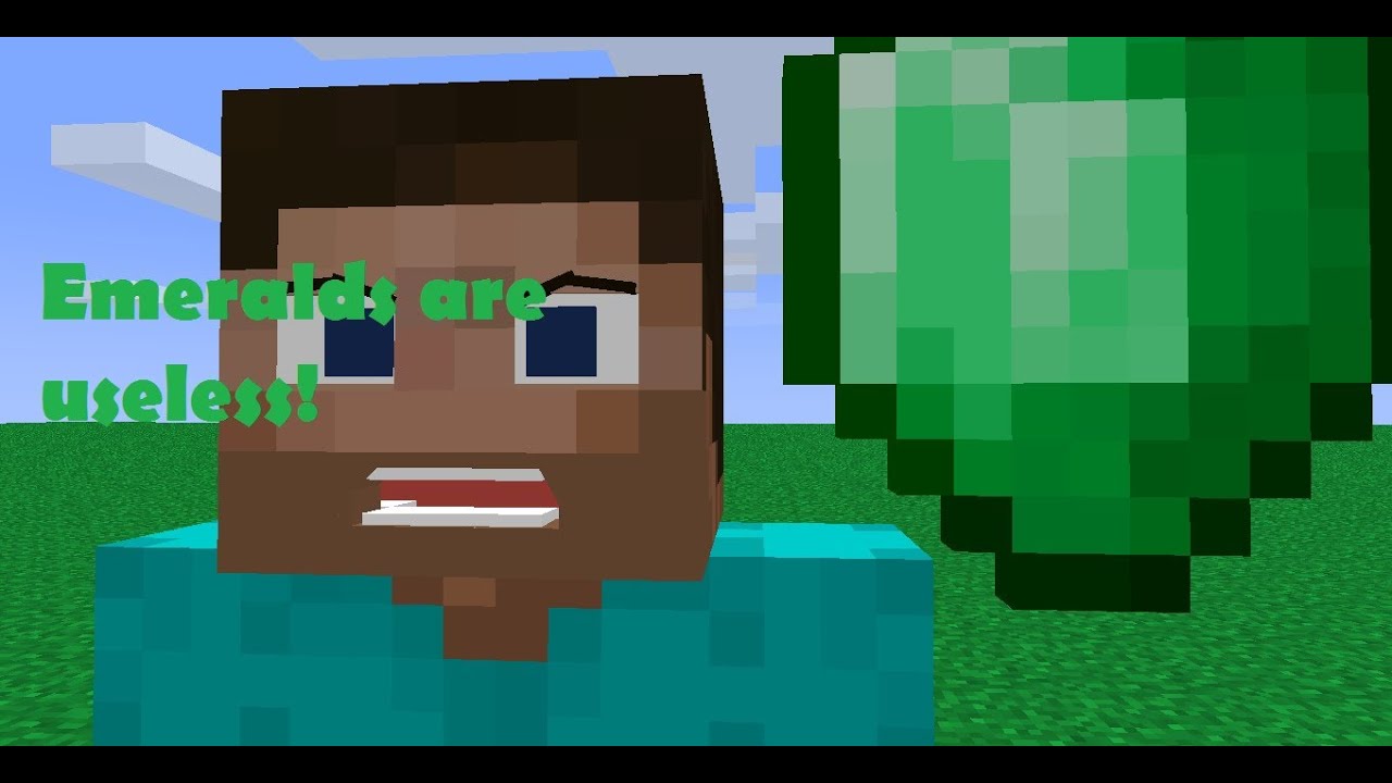 Emeralds are useless (A Minecraft Animation)