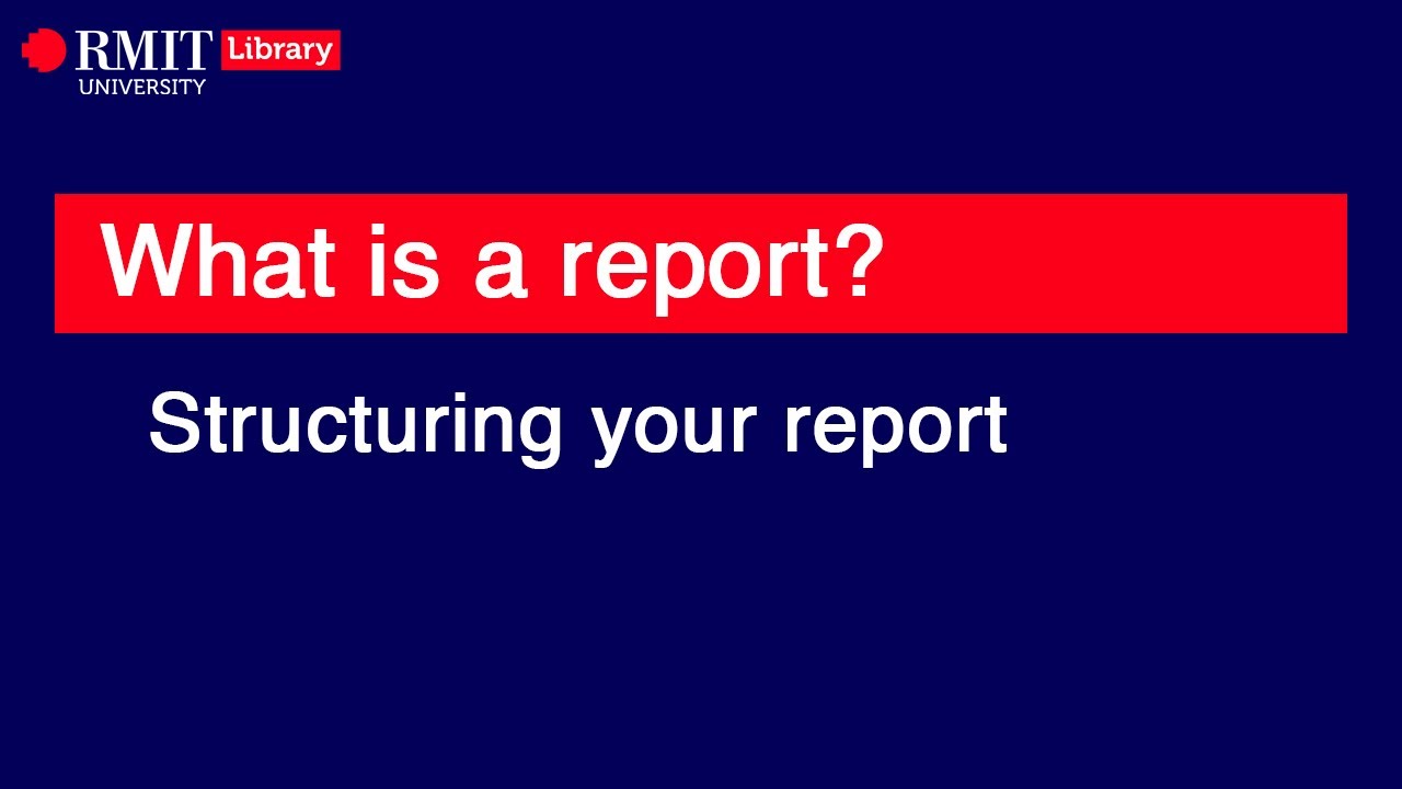 What is a report?