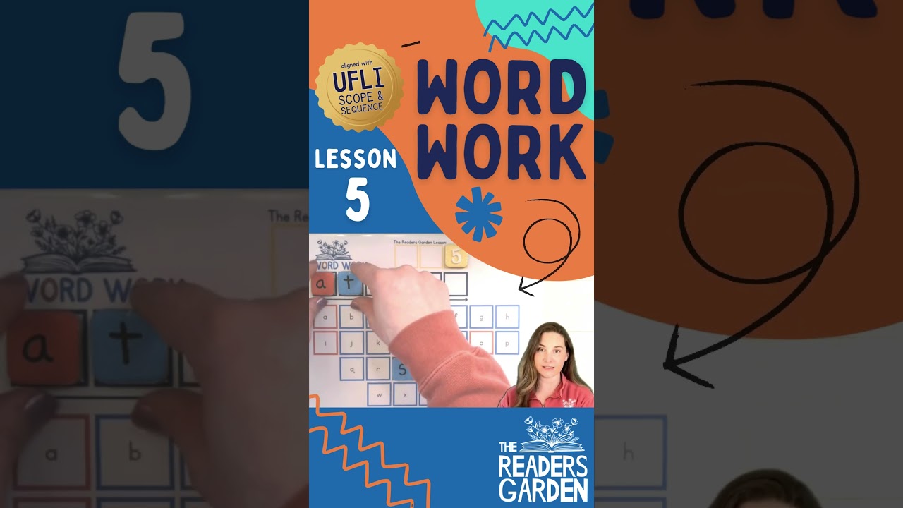 Lesson 5: Phonics Word Work: The Key to Unlocking Literacy! #scienceofreading #phonics #ufli