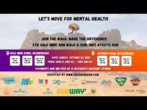 Goldmine Run & Walk 2023 After Movie and invitation for Let's Move for Mental Health 2024