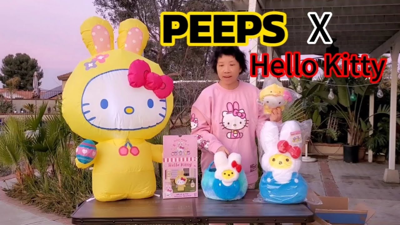 Hello Kitty x PEEPS collaboration