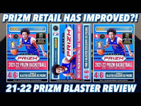 PRIZM RETAIL HAS ARRIVED! | 2021-22 Panini Prizm Basketball Retail Blaster Box Review x3