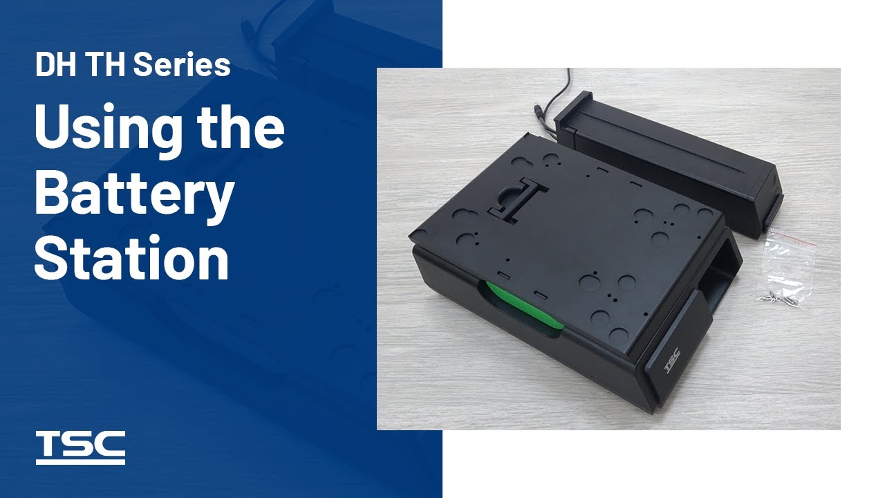 TH DH Series: How to use battery station