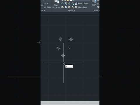 #AutoCad cadwala #point command #shorts #autocad #cad