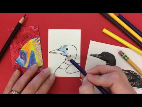 Artist Trading Card, Realistic Animal