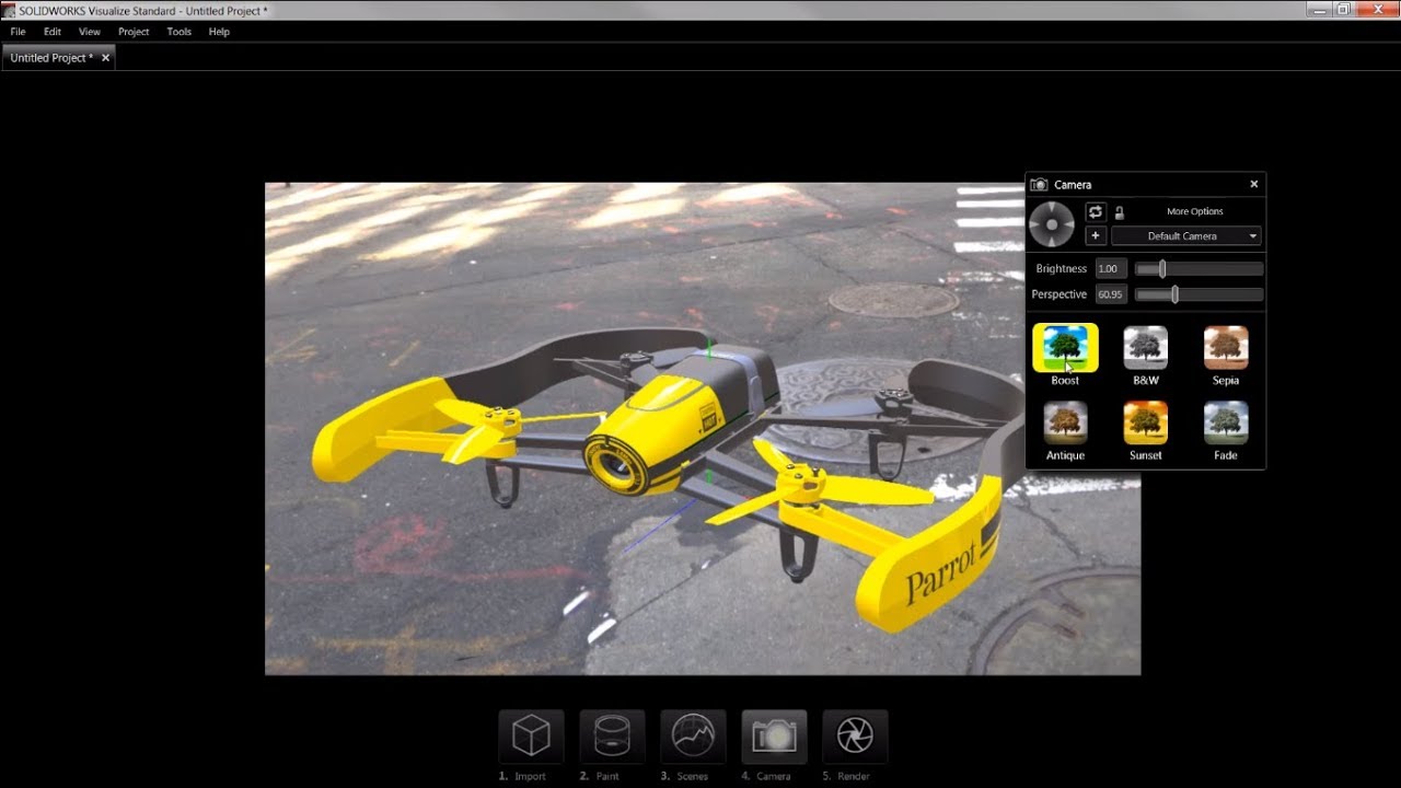 SOLIDWORKS Tech Tip - Quick High Quality Renderings using SOLIDWORKS Visualize