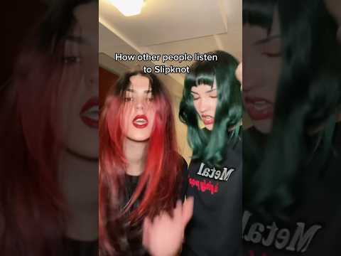 Girly pops rise 💓💓👯 #slipknot #numetal #metalscene