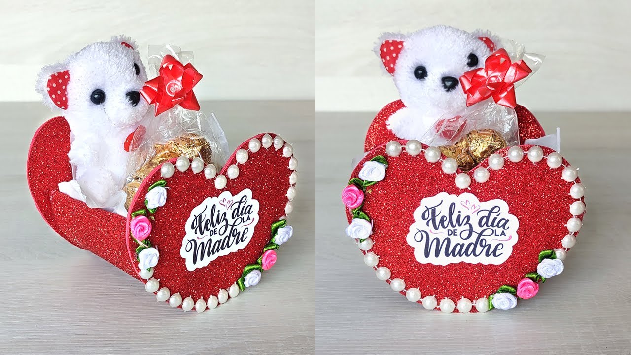 Ideas para el Día de las Madres 2023 con rollitos de papel 😍Cajitas para dulces o regalos