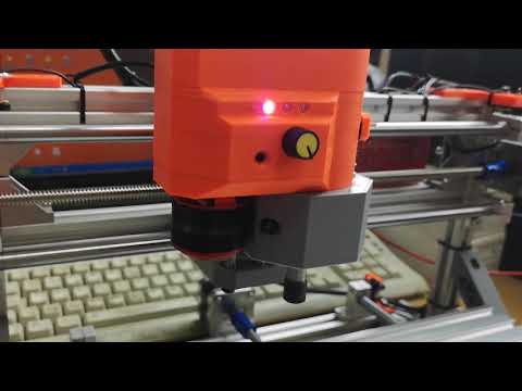 CNC 3018 upgrade with BLDC motor spindle with ER8 spring collet chuck ...