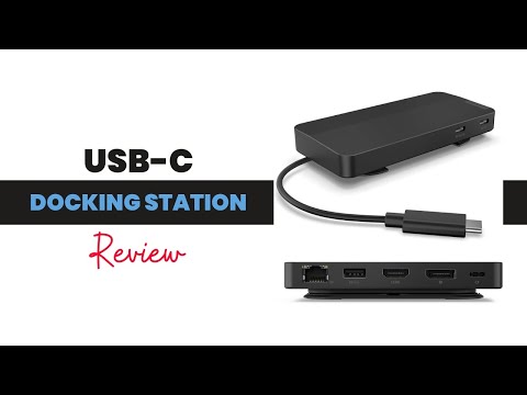 Lenovo USB-C Dual Display Travel Dock Review: Dual 4K Displays, and Universal Compatibility!