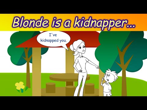 Blonde is a kidnapper... The Best Blonde Jokes Ever