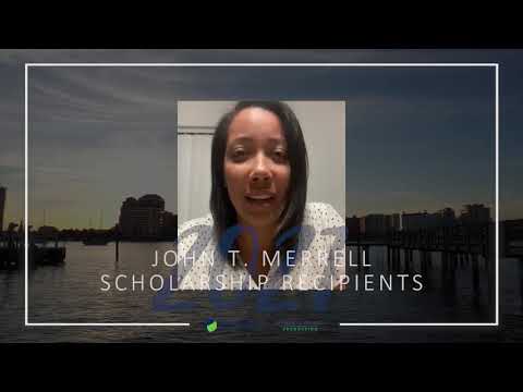 The 2021 John T. Merrell Scholarship Recipients Say "Thank You"